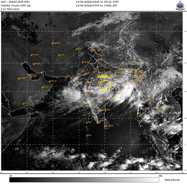 India Meteorological Department on Twitter: "Depression over south Chhattisgarh and adjoining ...