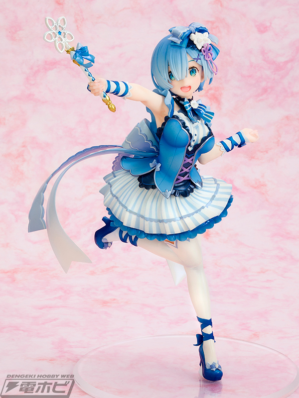 電撃ホビーウェブ on Twitter: "【今日の話題】元気いっぱいな笑顔が眩しい！『Re:ゼロから始める異世界生活』魔法少女衣装に身を包んだレムがフィギュア化！ https://hobby ...