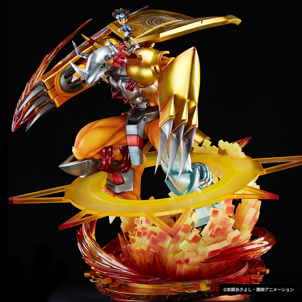 Digimon Adventure Large Statue Series WarGreymon es el nuevo FIGURÓN ...