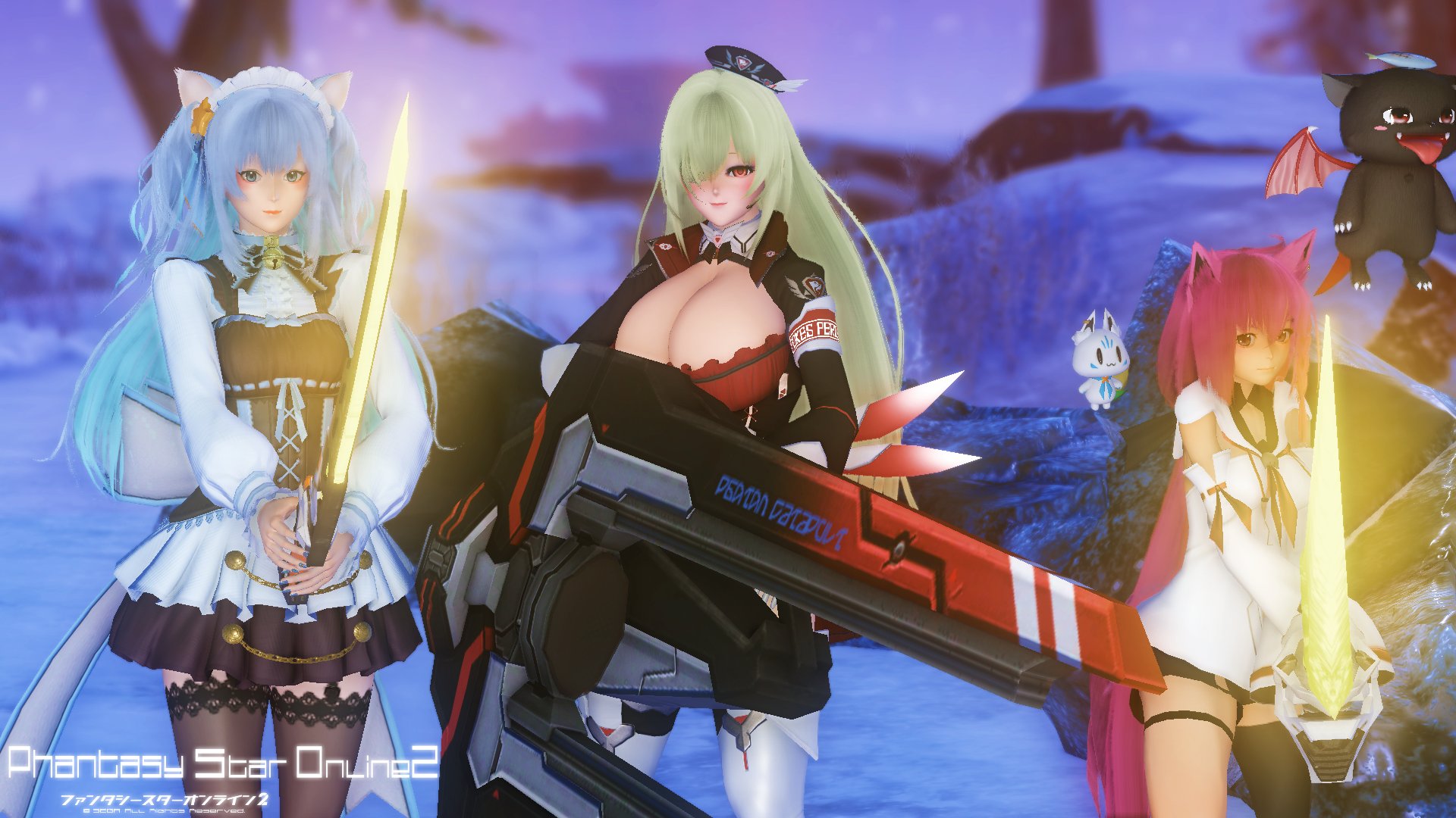 Zerstorer-SFW (PSO2 & NGS - JP) on Twitter: "Random after quest screenshot! クエストスクリーンショット後ランダム ...