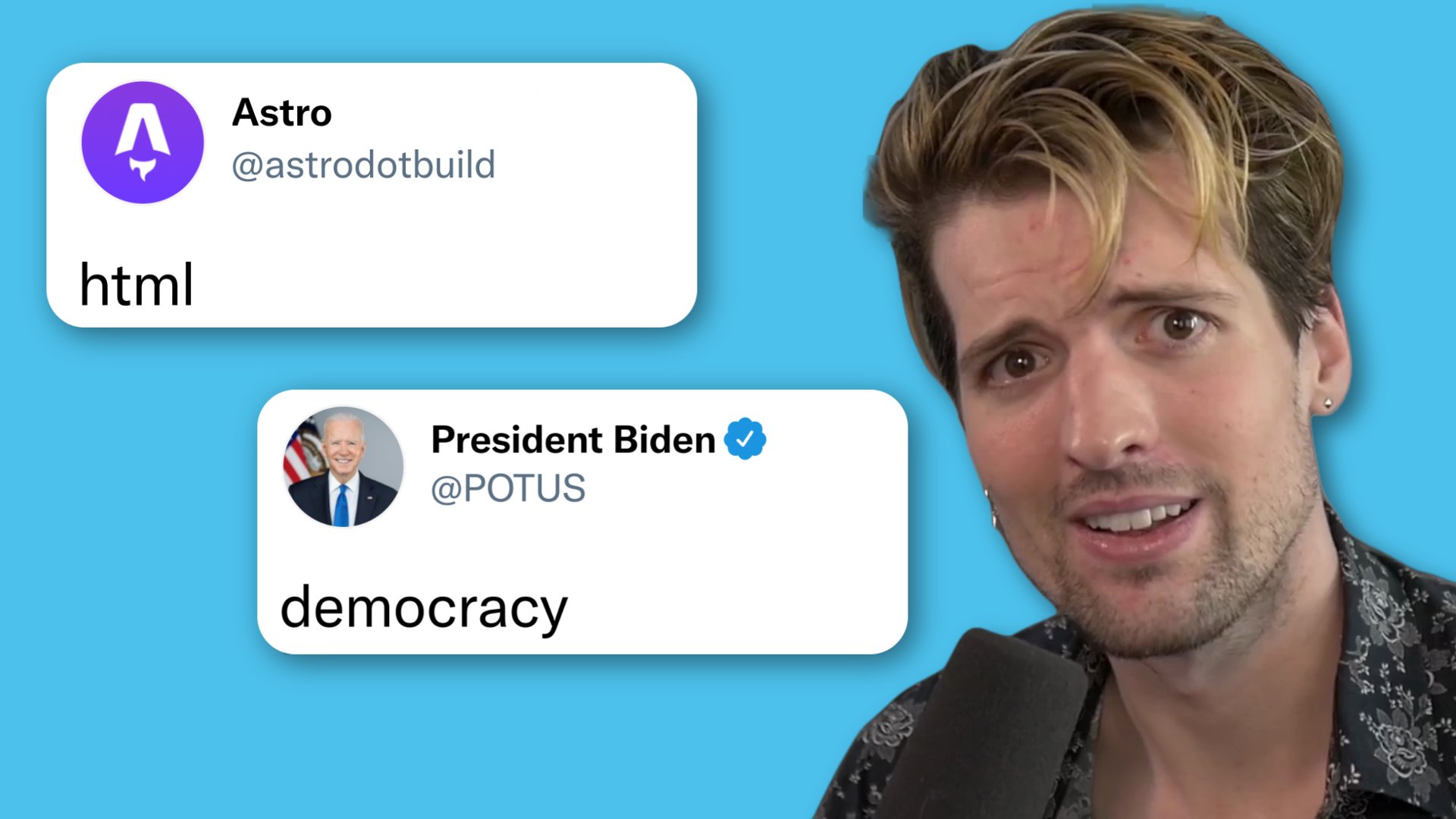 Theo - ping.gg on Twitter: "How I Started The DUMBEST Twitter Trend Ever - FINALLY IN VIDEO FORM ...