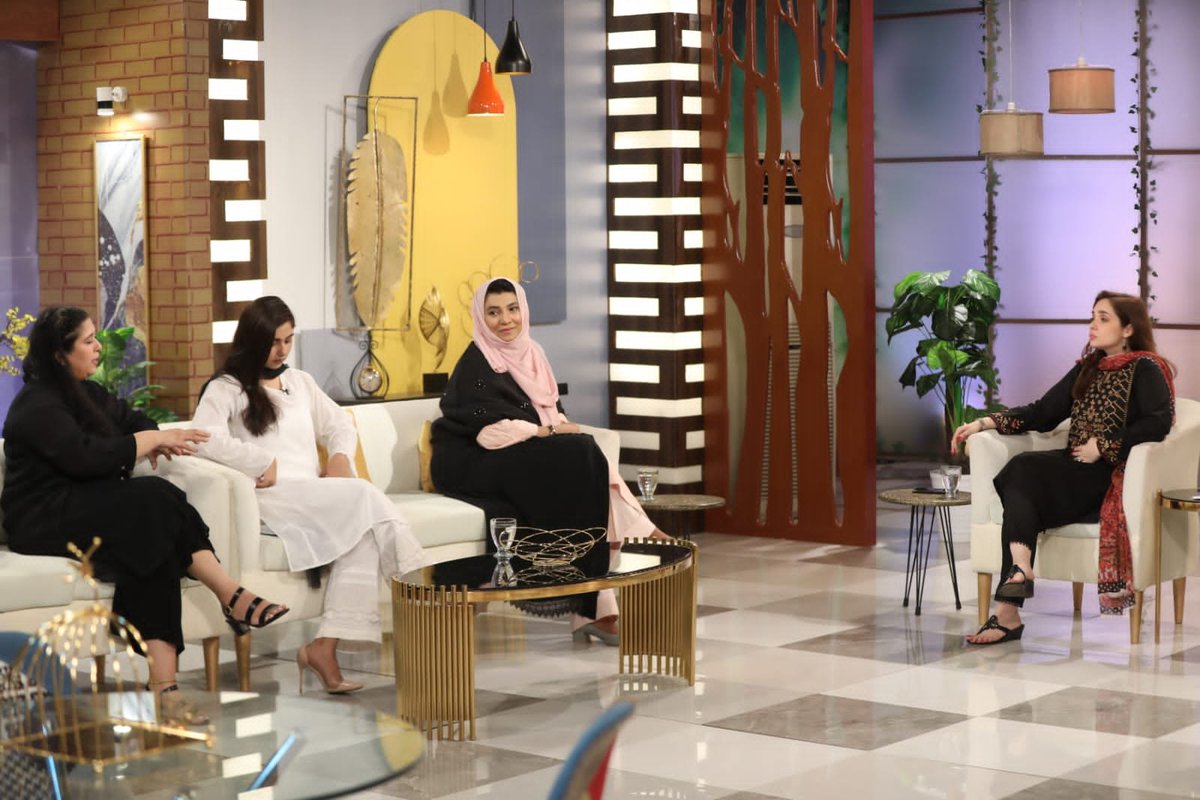 PTV Home on Twitter: "We invited educationists and motivational speakers Saima Nazir and Sadaf ...