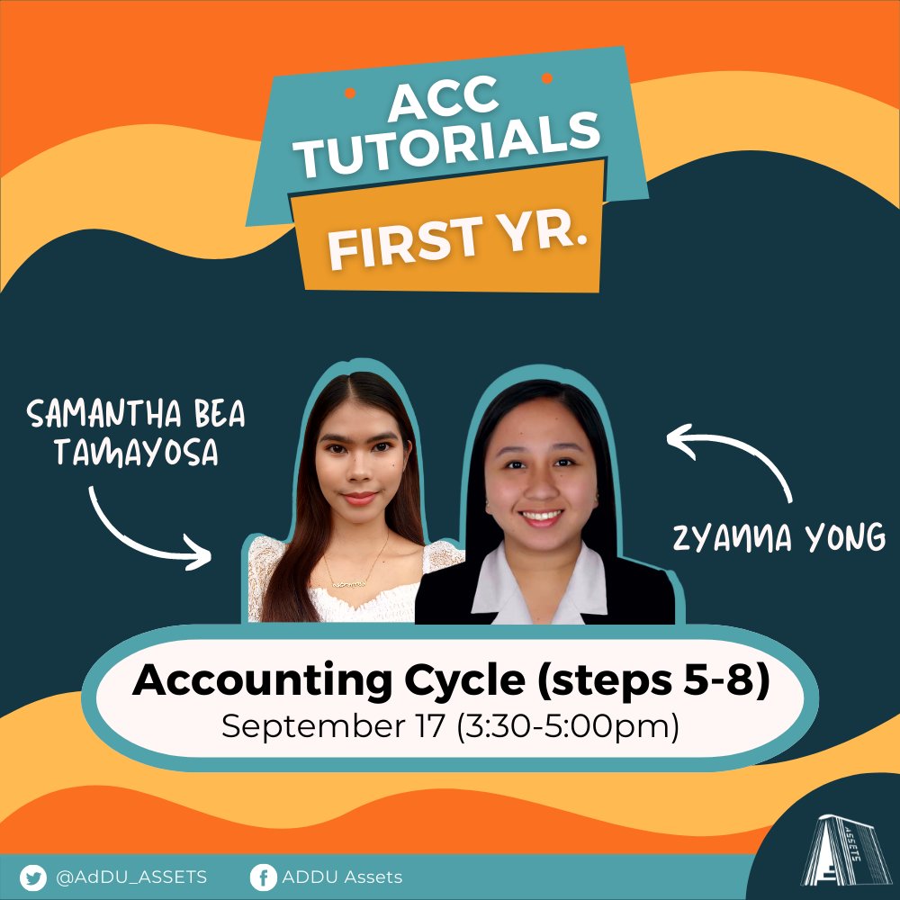 ASSETS on Twitter: "Catch our first wave of 𝙖𝙘𝙘𝙤𝙪𝙣𝙩𝙞𝙣𝙜 𝙩𝙪𝙩𝙤𝙧𝙞𝙖𝙡𝙨 with our stellar line up of ...