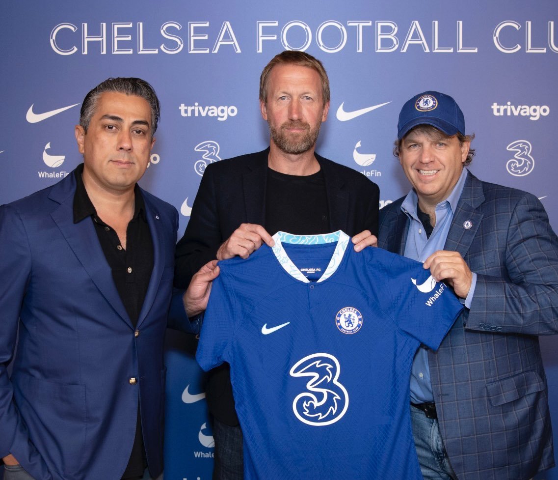 Extra Time Indonesia on Twitter: "Graham Potter sudah mulai bekerja dengan Chelsea hari ini 🔵"