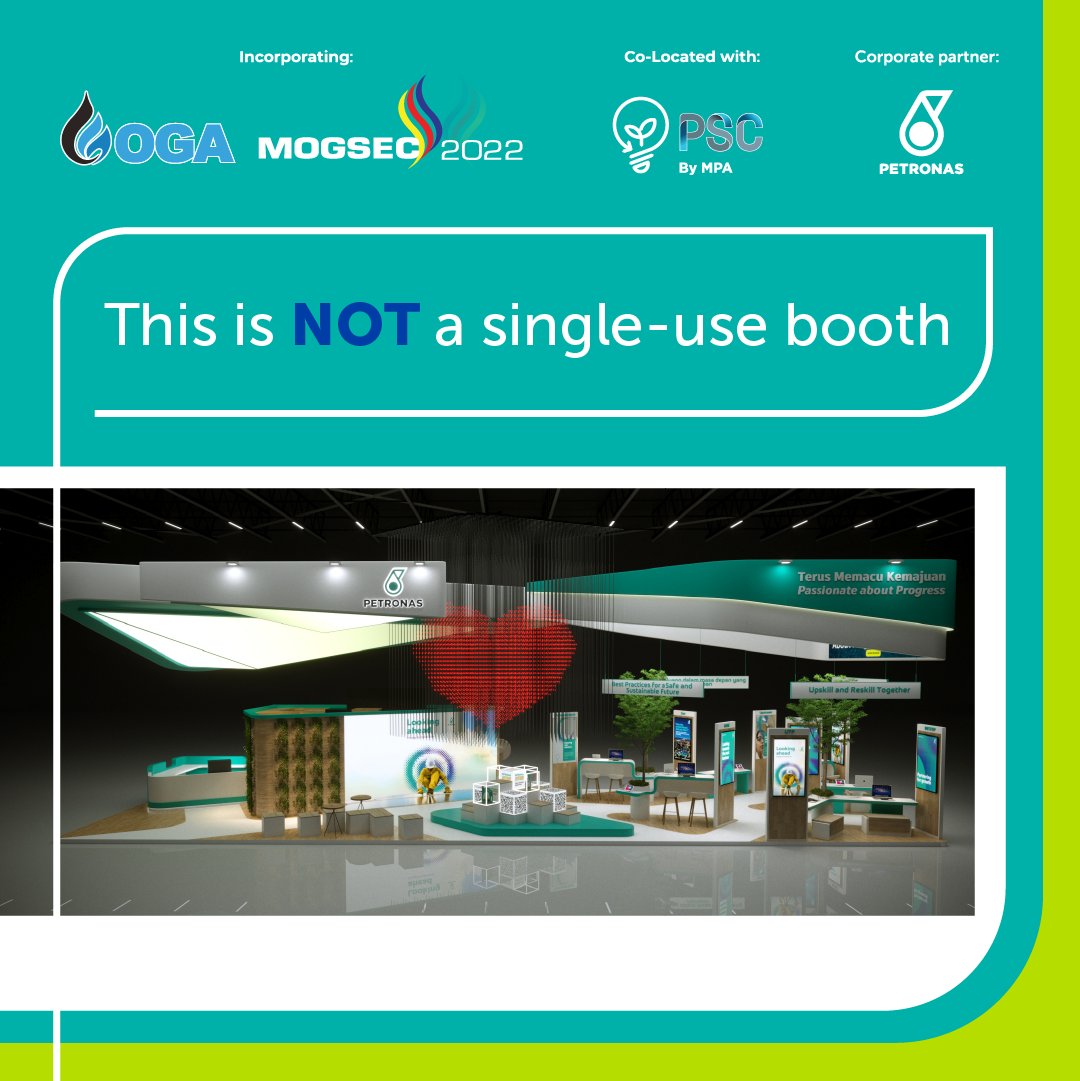 PETRONAS on Twitter: "Did you know that our exhibition booths are eco-friendly and sustainable ...