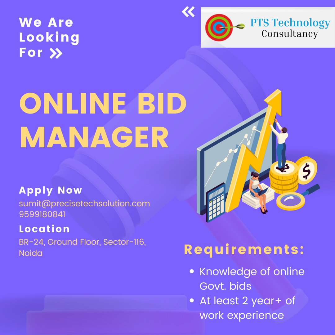 PTS TECHNOLOGY CONSULTANCY SERVICES on Twitter: "Apply Now and Get Hired! Location - BR-24 ...