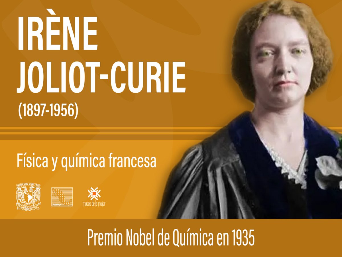 Museo de la Mujer on Twitter: "12 de septiembre de 1897. Nació Irène ...