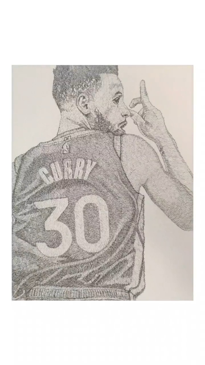 Easy Stephen Curry Drawing