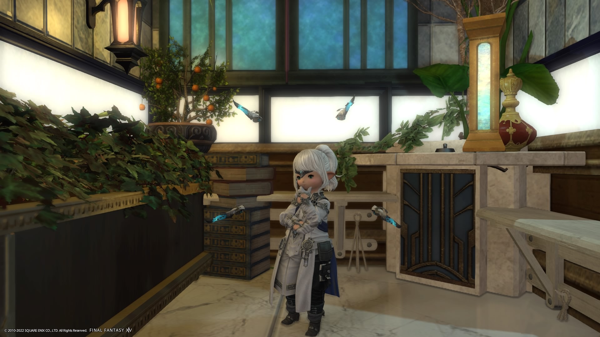 アス on Twitter: "#FF14ハウジング #ヒーラー向け #PS4share ヒーラー4ジョブのAFが似合いそうなスタジオ？をつくりました！お花のドレスはララちゃんサイズですが ...