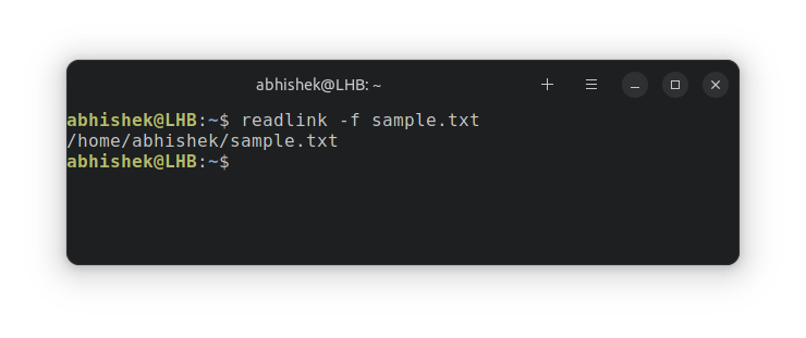 Linux Handbook on Twitter: "Linux tip of the day 💡 You can get the absolute path of a file using ...