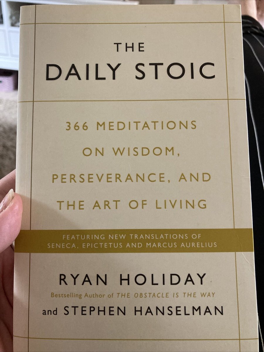 20 Deep Philosophy Lessons from the Book "The Daily Stoic" - Thread ...
