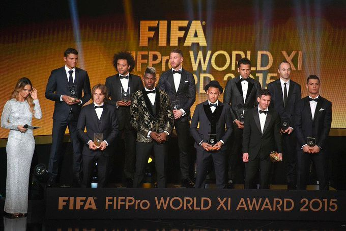 EPL Günlükleri on Twitter: "FIFA FIFPRO World 2015’in en iyi 11’i. 🔥"
