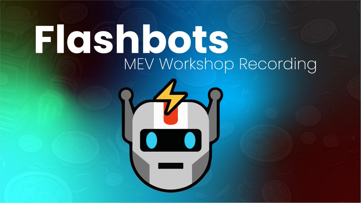 bloXroute Labs on Twitter: "Missed Flashbots #MEV Workshop last week? 💥 Check out the recording ...