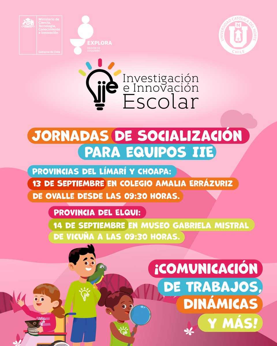 Centro de Comunicación de las Ciencias on Twitter: "RT @exploracoquimbo: Nuestros equipos de # ...