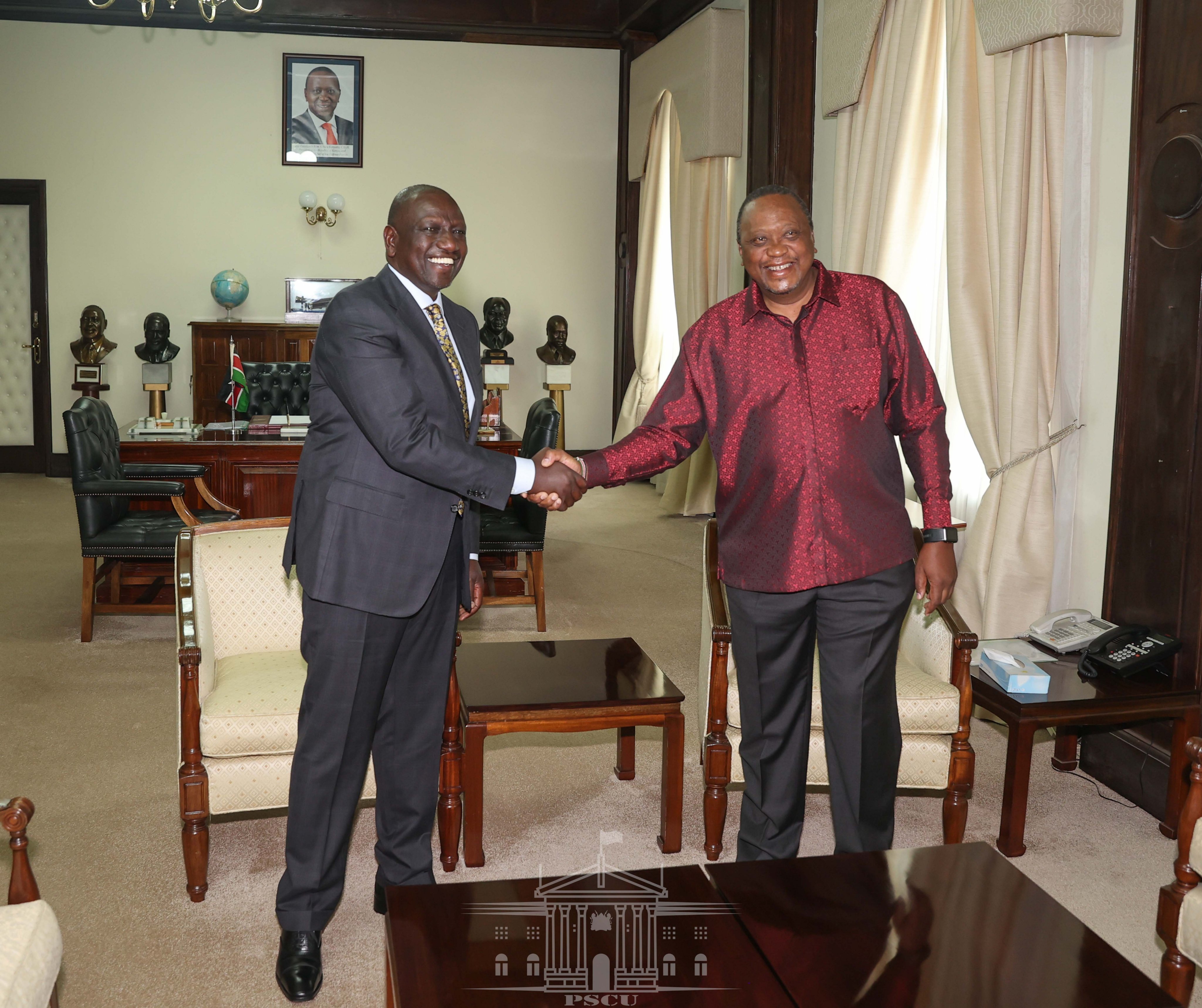State House Kenya on Twitter: "1/3 President Uhuru Kenyatta on Monday hosted President-elect Dr ...