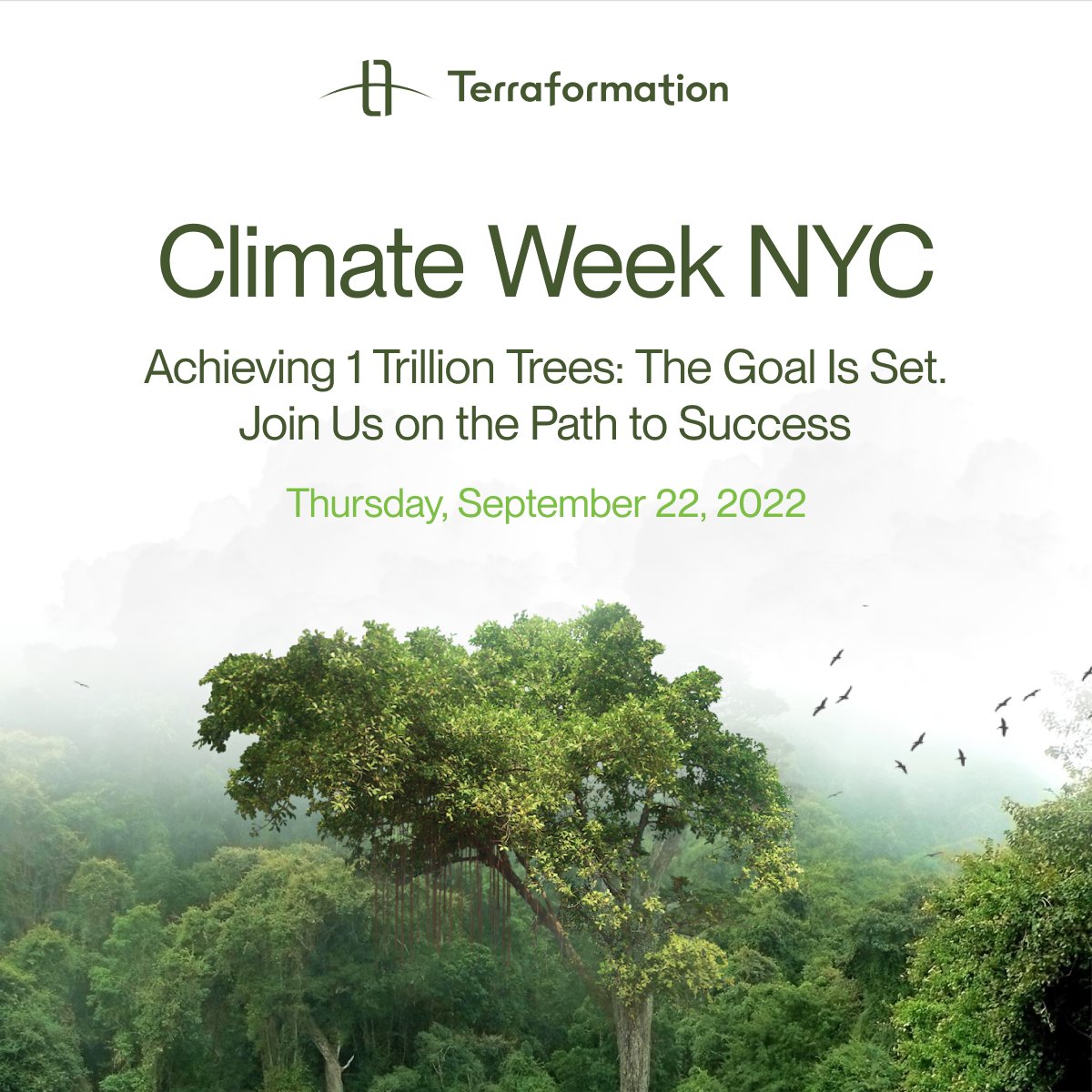 Terraformation on Twitter: "Coming to NY Climate Week? We'll be speaking with @AmericanForests ...