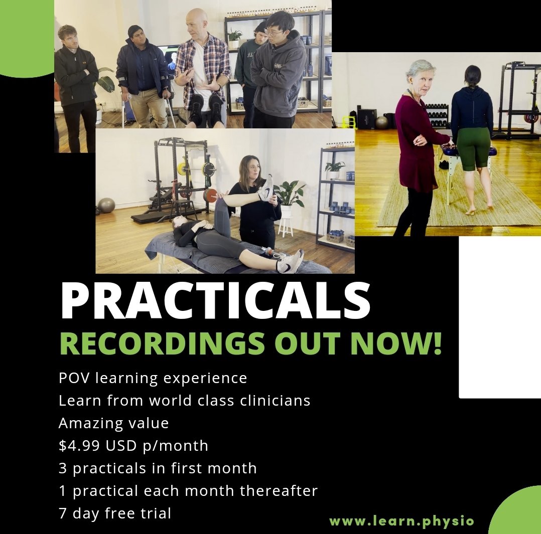 Learn.Physio on Twitter: "20% off your next Masterclass or Bundle when you subscribe to ...