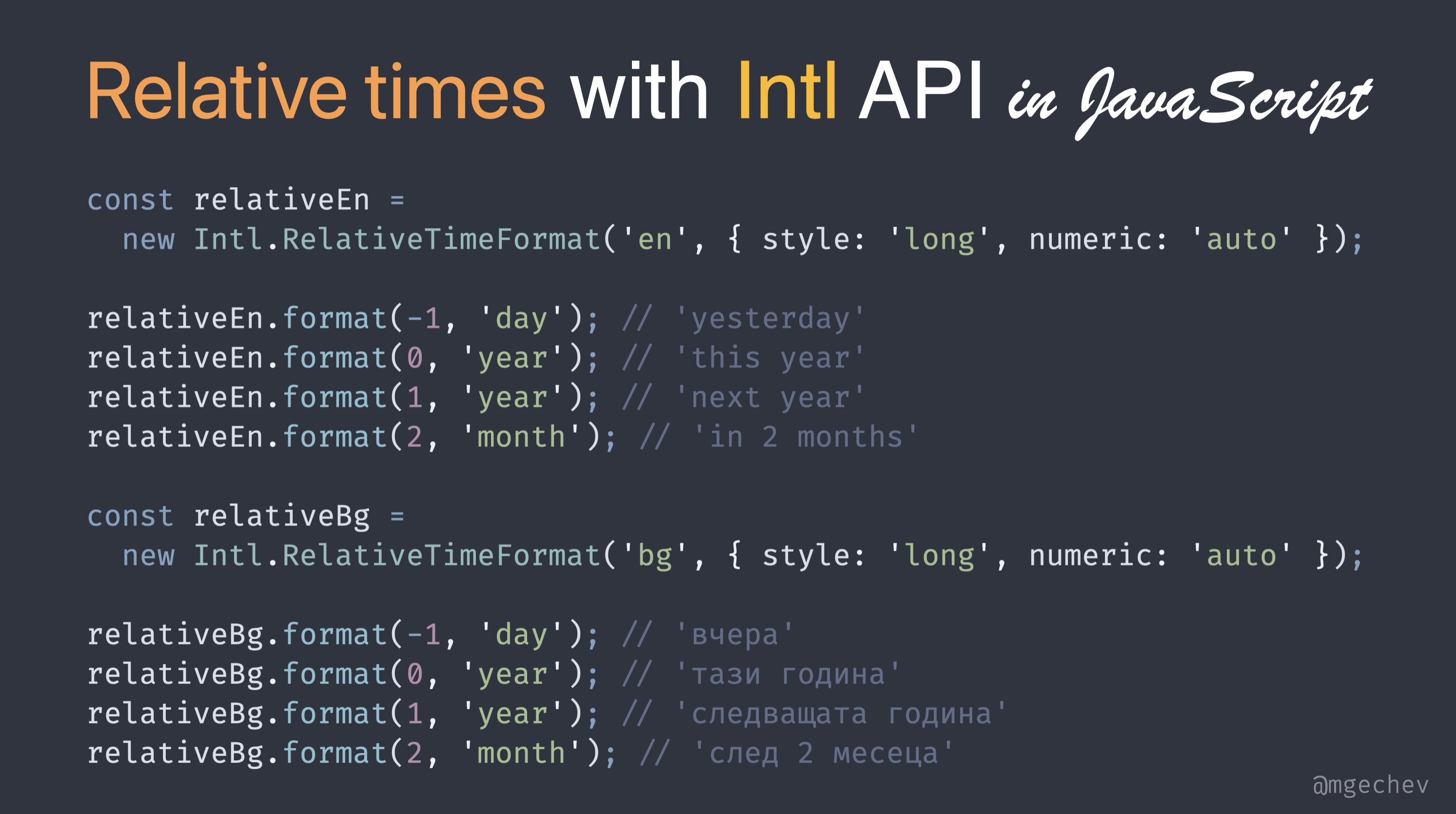 Minko Gechev (@mgechev) / Twitter