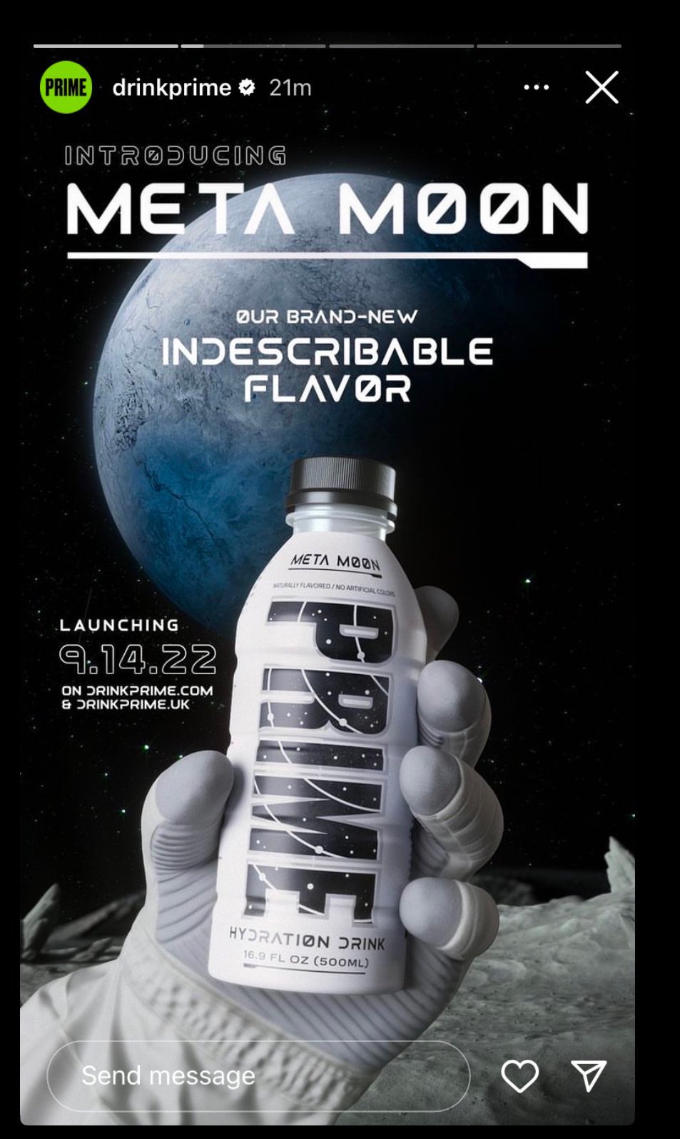 Prime Meta Moon Flavour Announced, 46% OFF