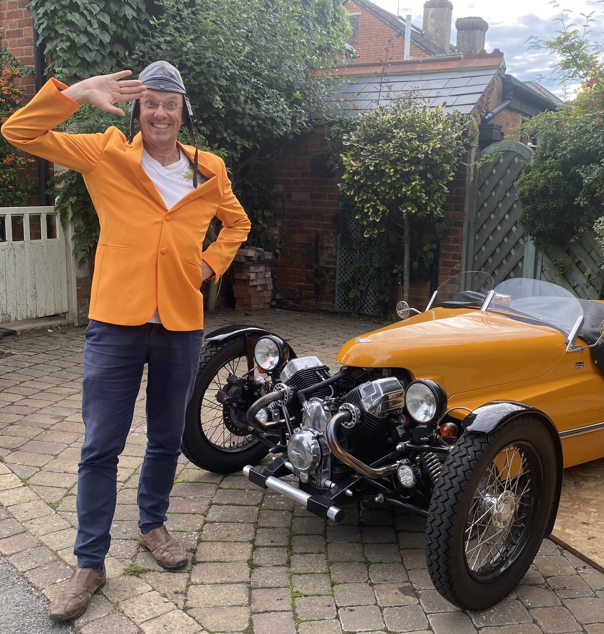 Chris Rees on Twitter: "Tomorrow I will be low-flying to Italy in the Triking, which has no roof ...