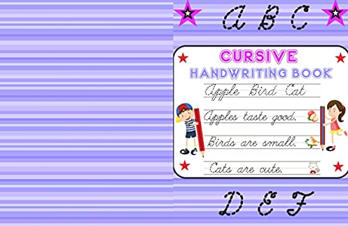 Download# Cursive Handwriting Book: Beginning Cursive Writing Practice ...