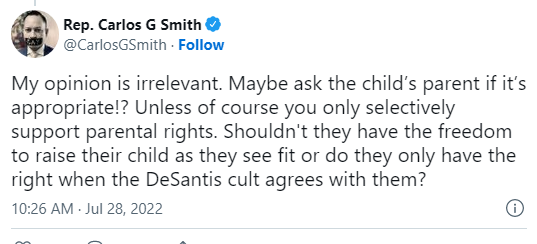 Eric Daugherty on Twitter: "Hello @CarlosGSmith. We are doing a report on your remarks saying ...