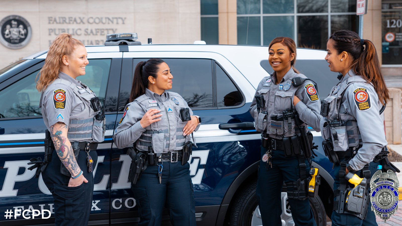 Fairfax County Police Officer Northern Virginia Police Cars | NEW!