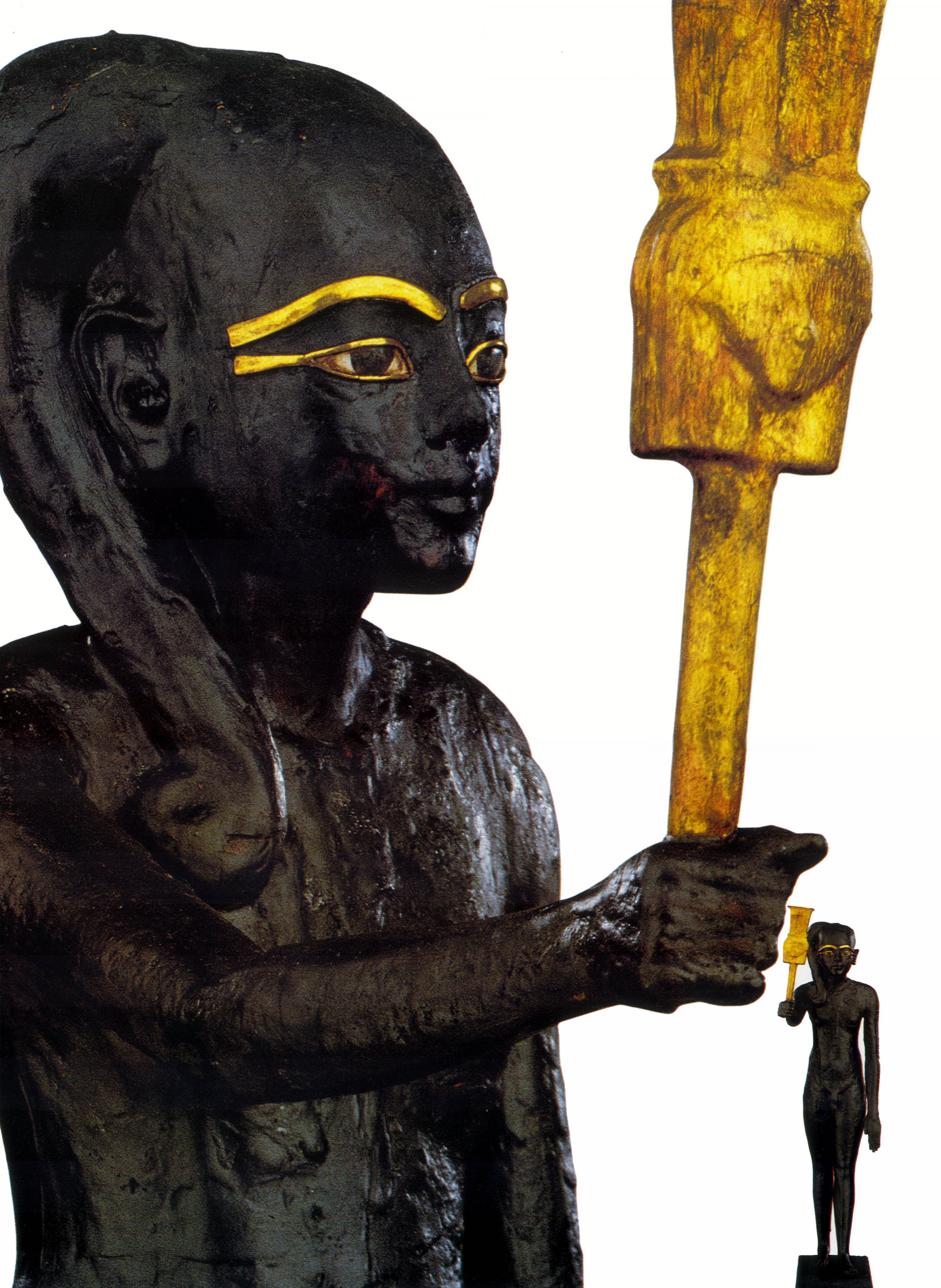 Dr. Peter J Brand on Twitter: "1/ T-54 of my Tutankhamun 100 day countdown: Today Statues of ...