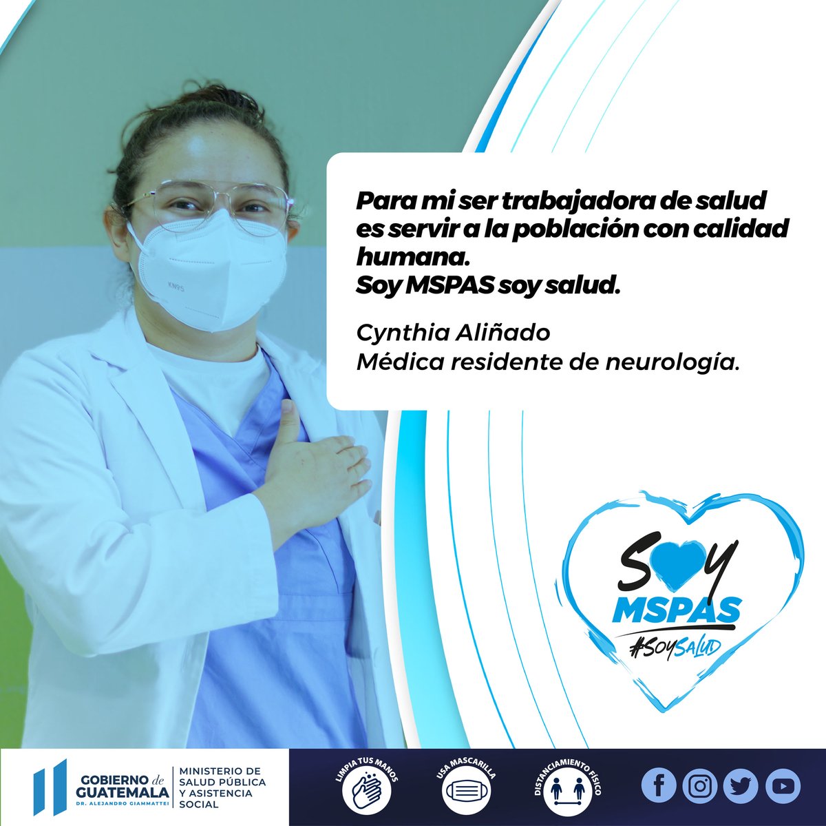 Ministerio de Salud Pública on Twitter: "#SoyMSPASSoySalud | Le preguntamos a varios salubristas ...