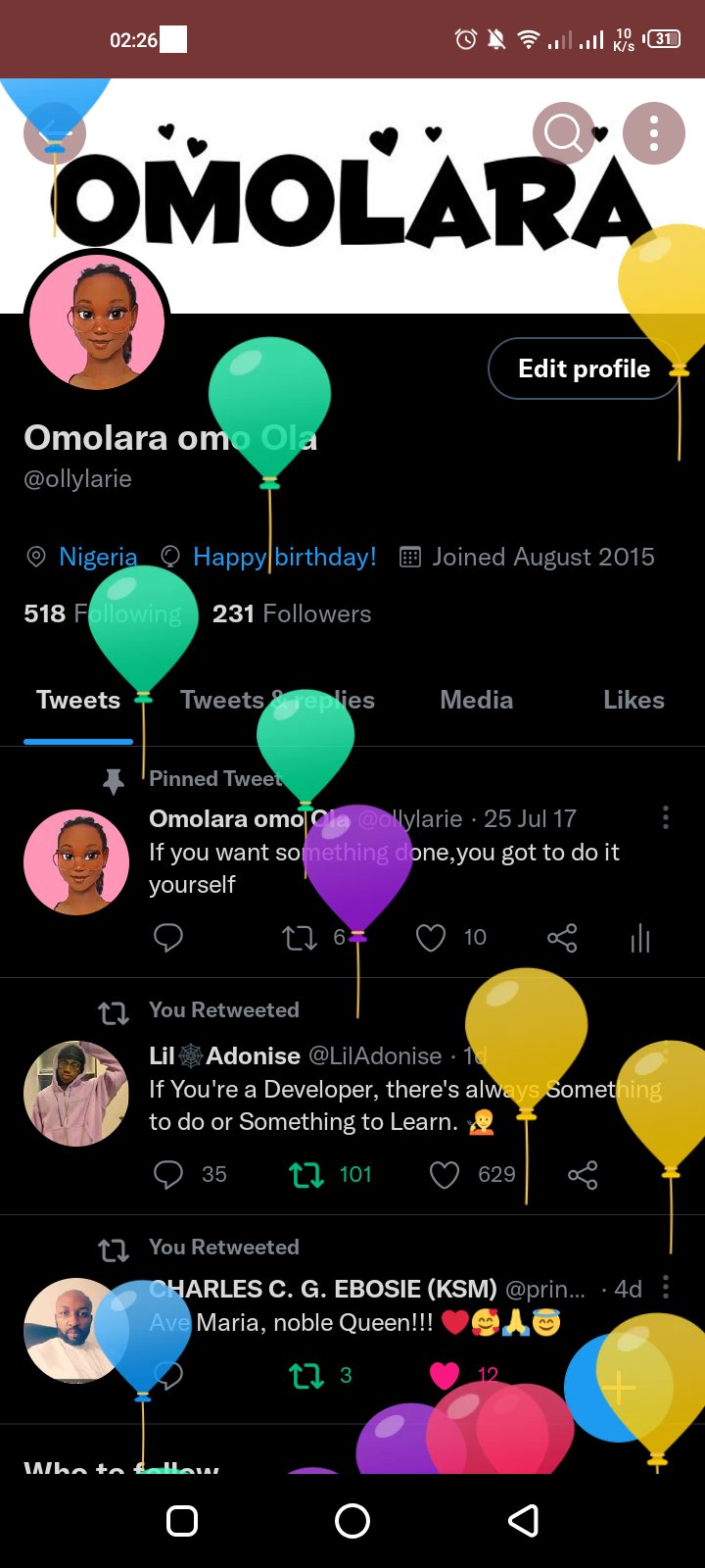 Omolara omo Ola (@ollylarie) / Twitter