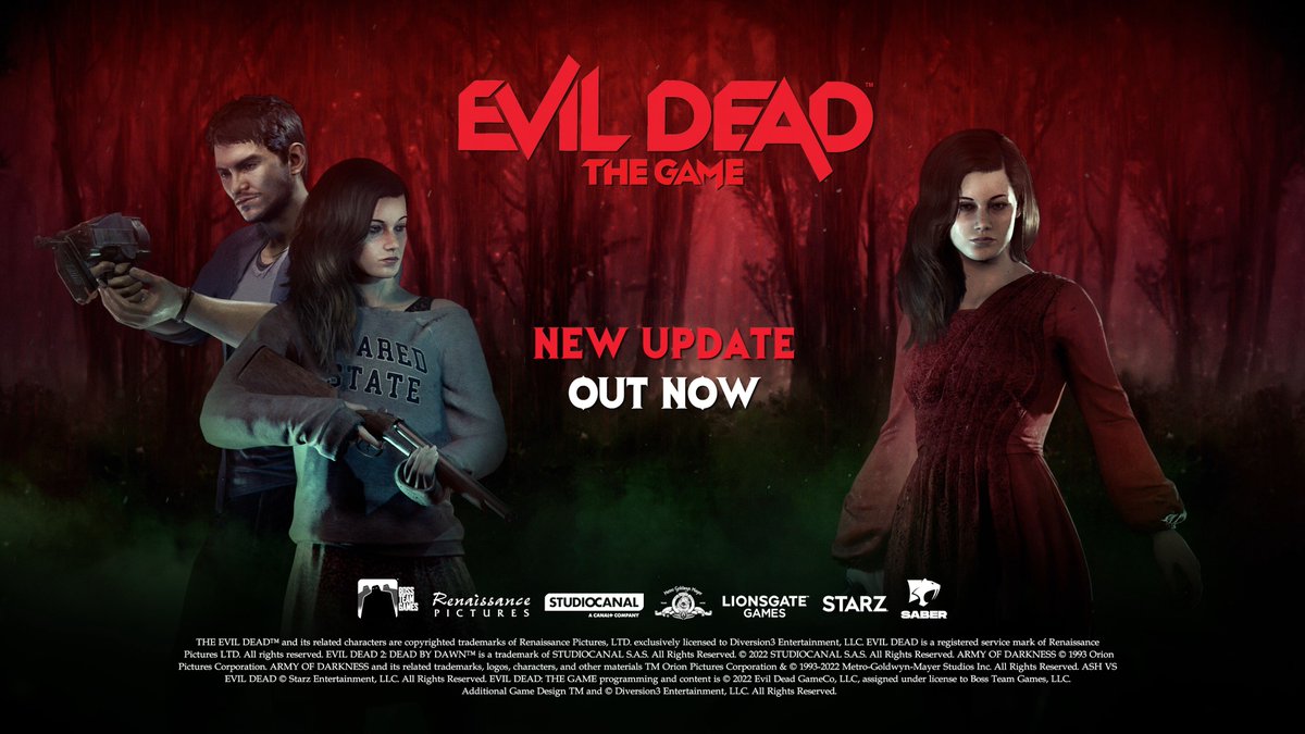 Let it rain blood! The Evil Dead 2013 Update is now live for Evil Dead ...