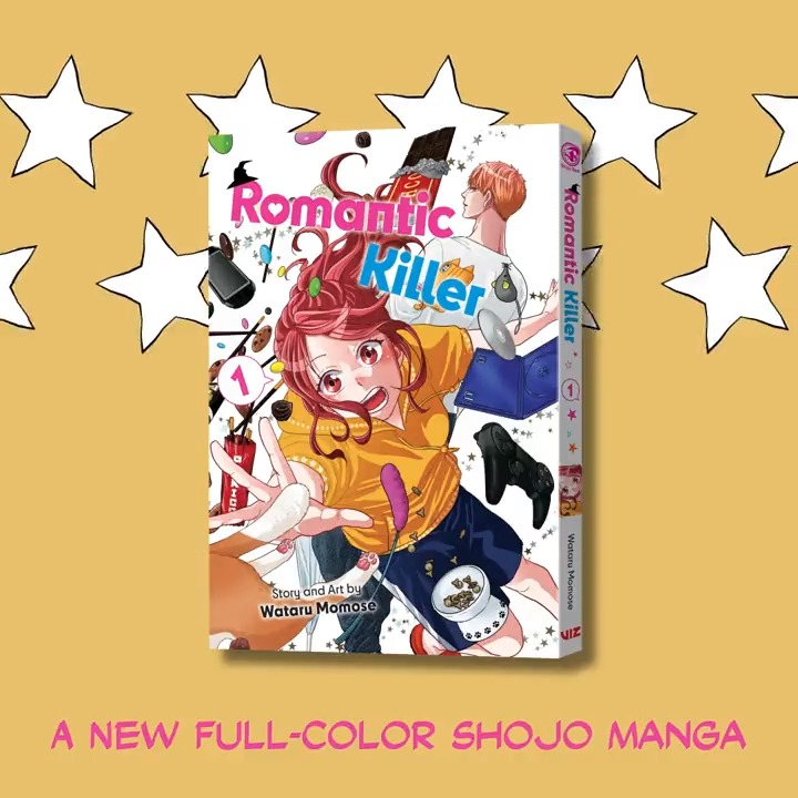 VIZ on Twitter: "Romantic Killer is the new FULL-COLOR shojo offering from VIZ, featuring video ...