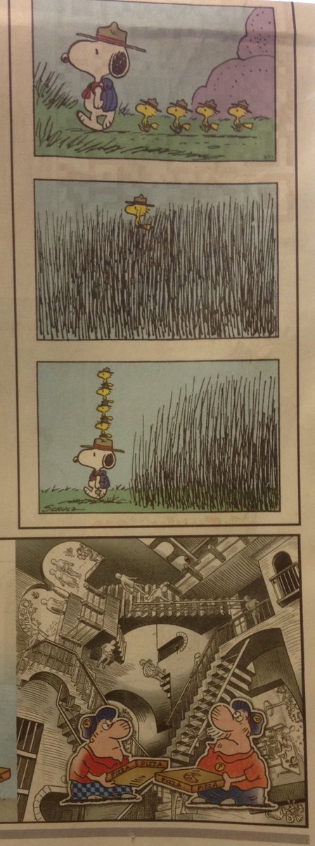 「For a second I thought this Frank & Ernest panel was the Pea」Scott W.の漫画