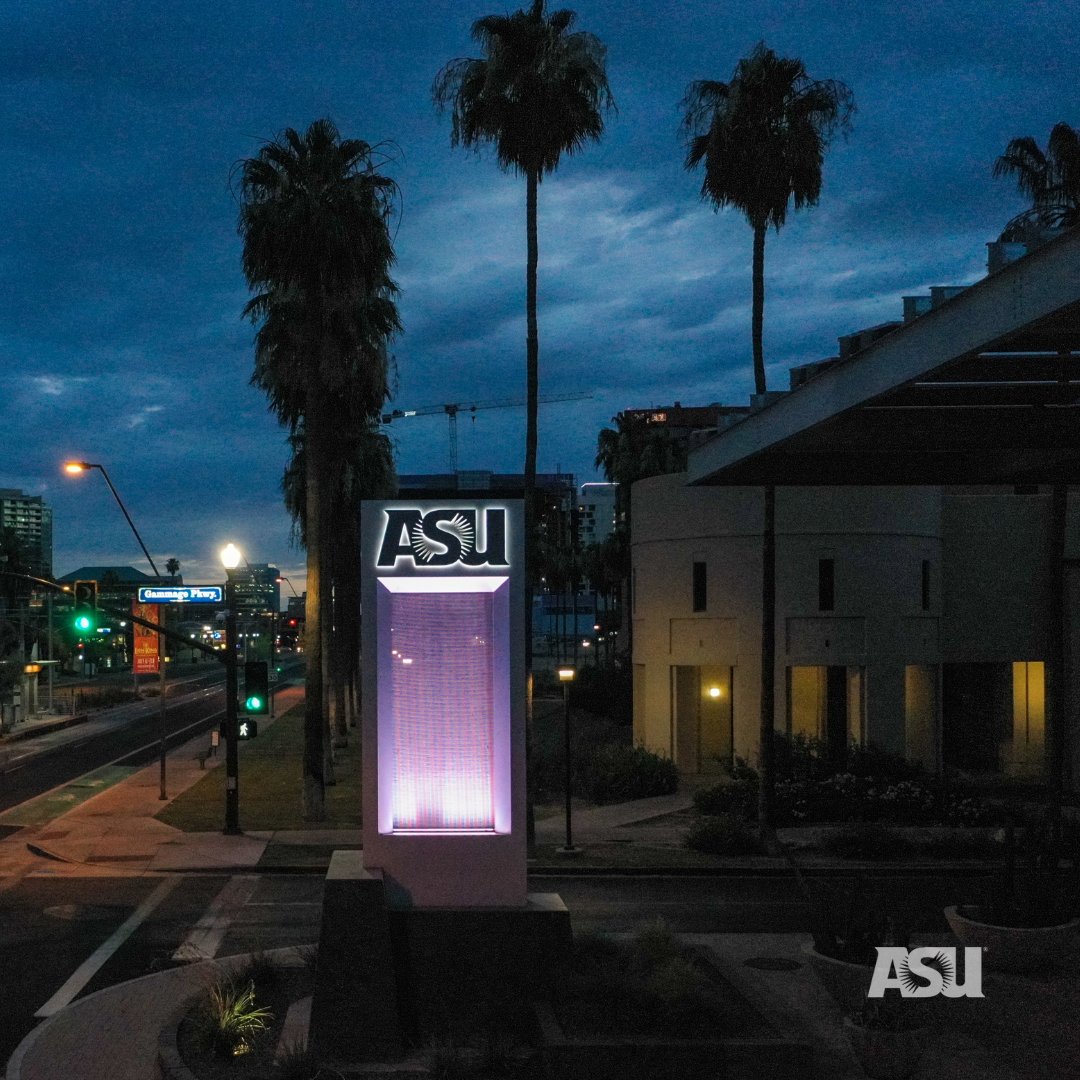 University Of Arizona Campus Night