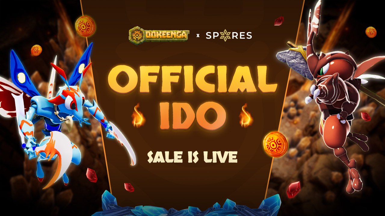 Spores Network | Sep 12 Ookeenga IDO on Twitter: "🚨@ookeenga #IDO FCFS IS NOW LIVE! Last chance ...