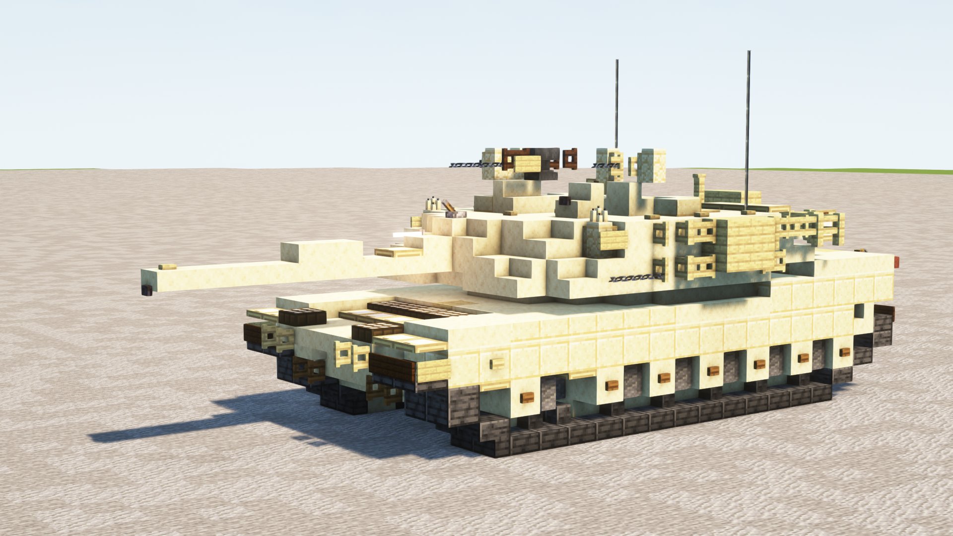 Minecraft Abrams Tank