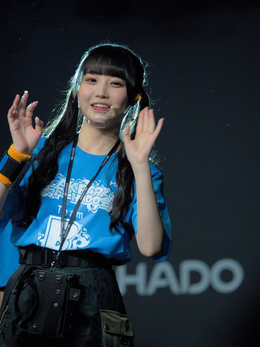 佐藤美波😺AKB48 on Twitter: "HADOおもいで☄️ どうやら今日が最終戦だそう…！ チームBの応援よろしくお願いします👍🏻💙"