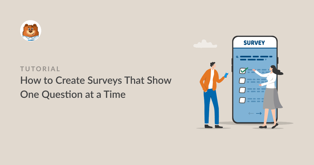 RafflePress on Twitter: "How to Create Surveys That Show One Question at a Time https://wpforms ...