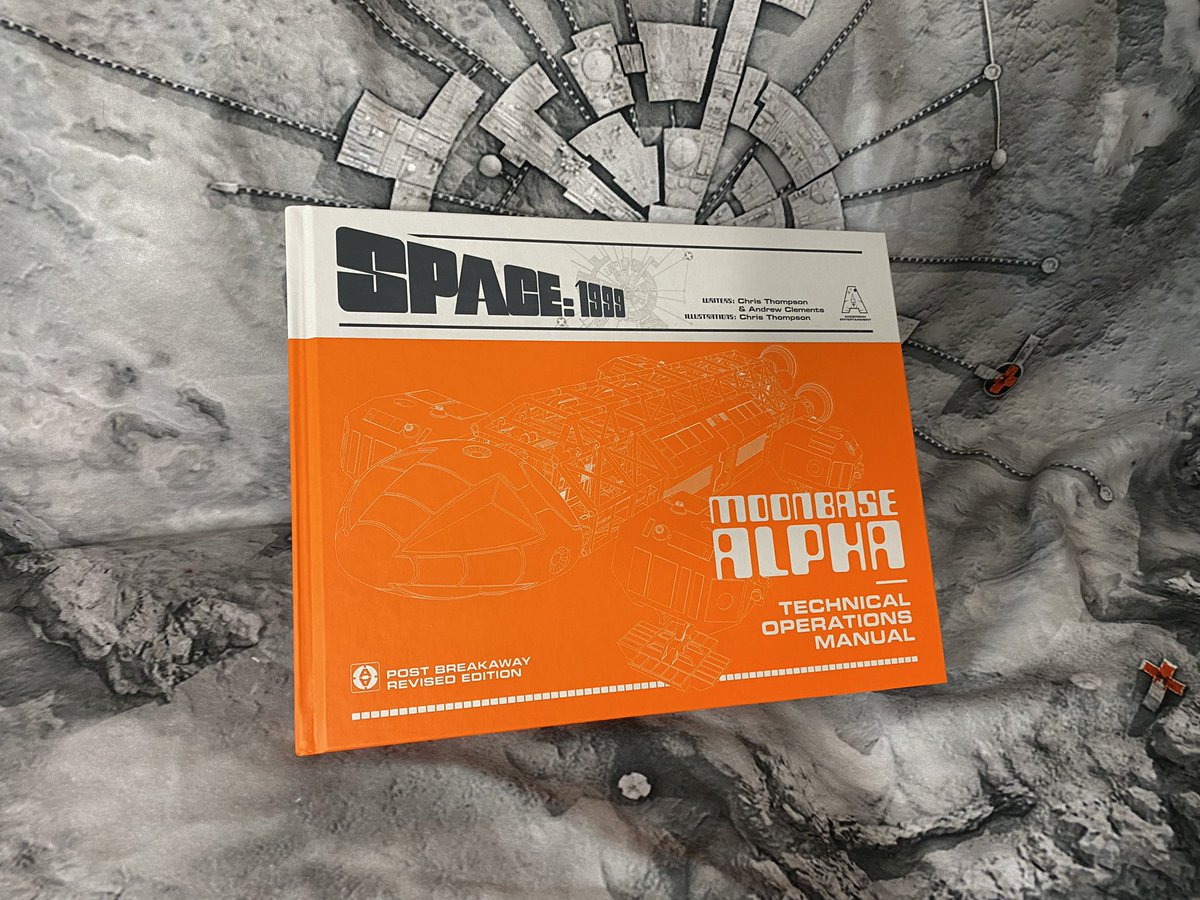 Gerry Anderson on Twitter: "Today we will mostly be reading the Space: 1999 Moonbase Alpha ...
