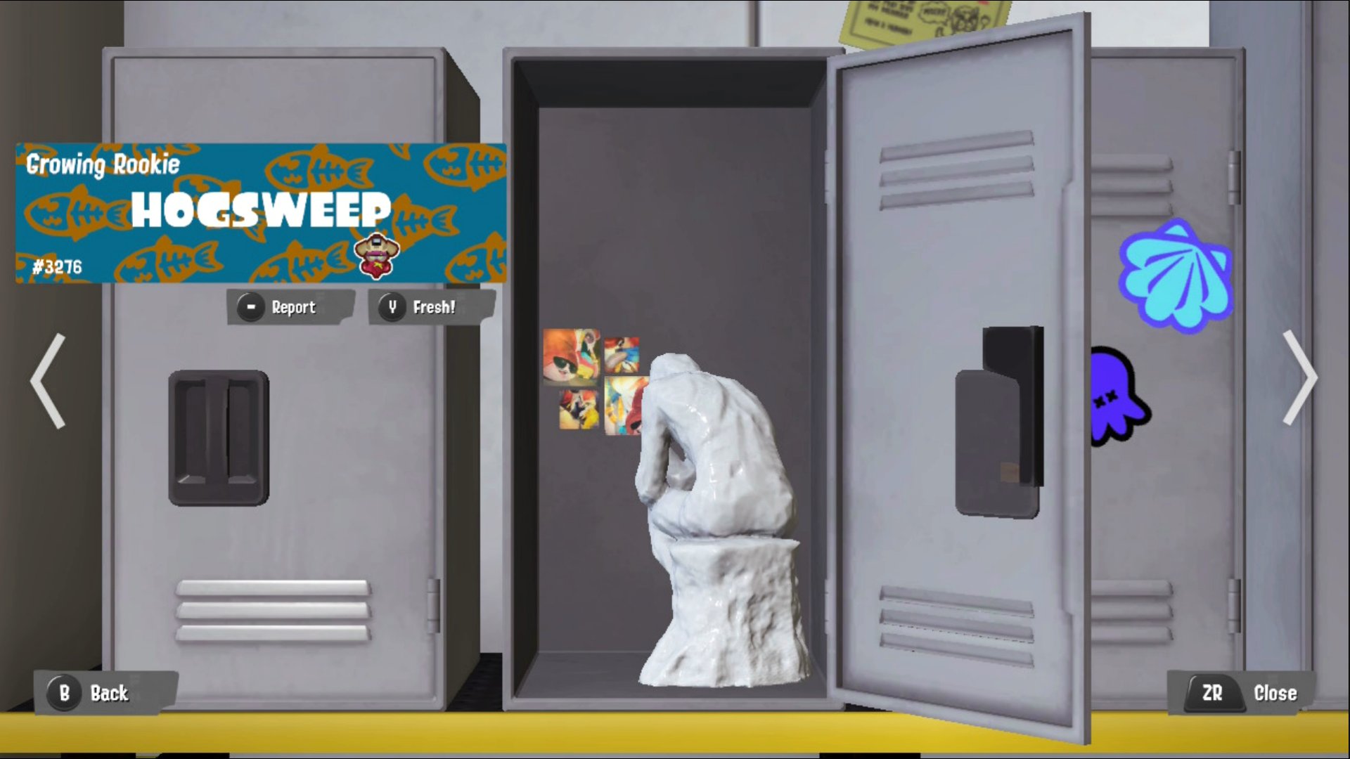 Unhinged Splatoon Lockers on Twitter: "HOGSWEEP #Splatoon3 https://t.co/IzwukhlWYC" / Twitter