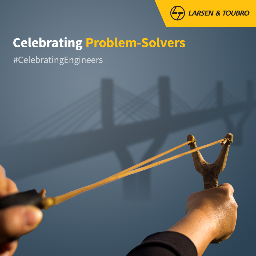 Larsen & Toubro on Twitter: "The ability to bridge the gap between problems and solutions. 🌉 ...