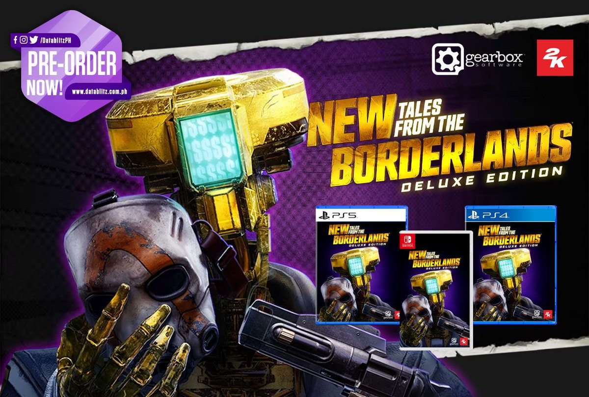 DataBlitz on Twitter: "EXPERIENCE THE BORDERLANDS! Pre-orders for New Tales from the Borderlands ...