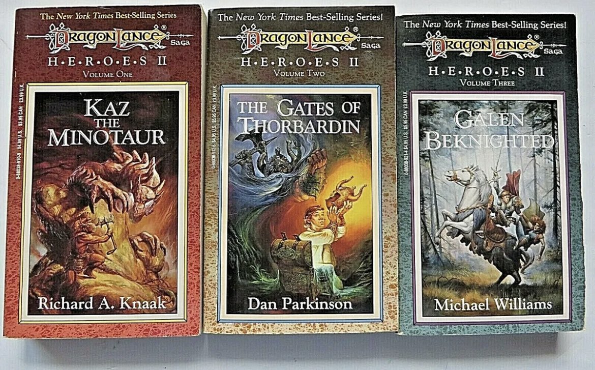 YoDanno #DragonlanceDragonlance on Twitter: "Already seeing some interesting crossovers in my # ...