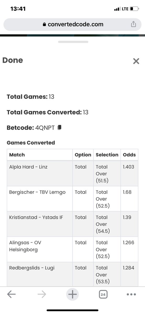 Da’ Jamal. on Twitter: "22BET CONVERSION. Visit http://ConvertedCode.com to convert all your ...