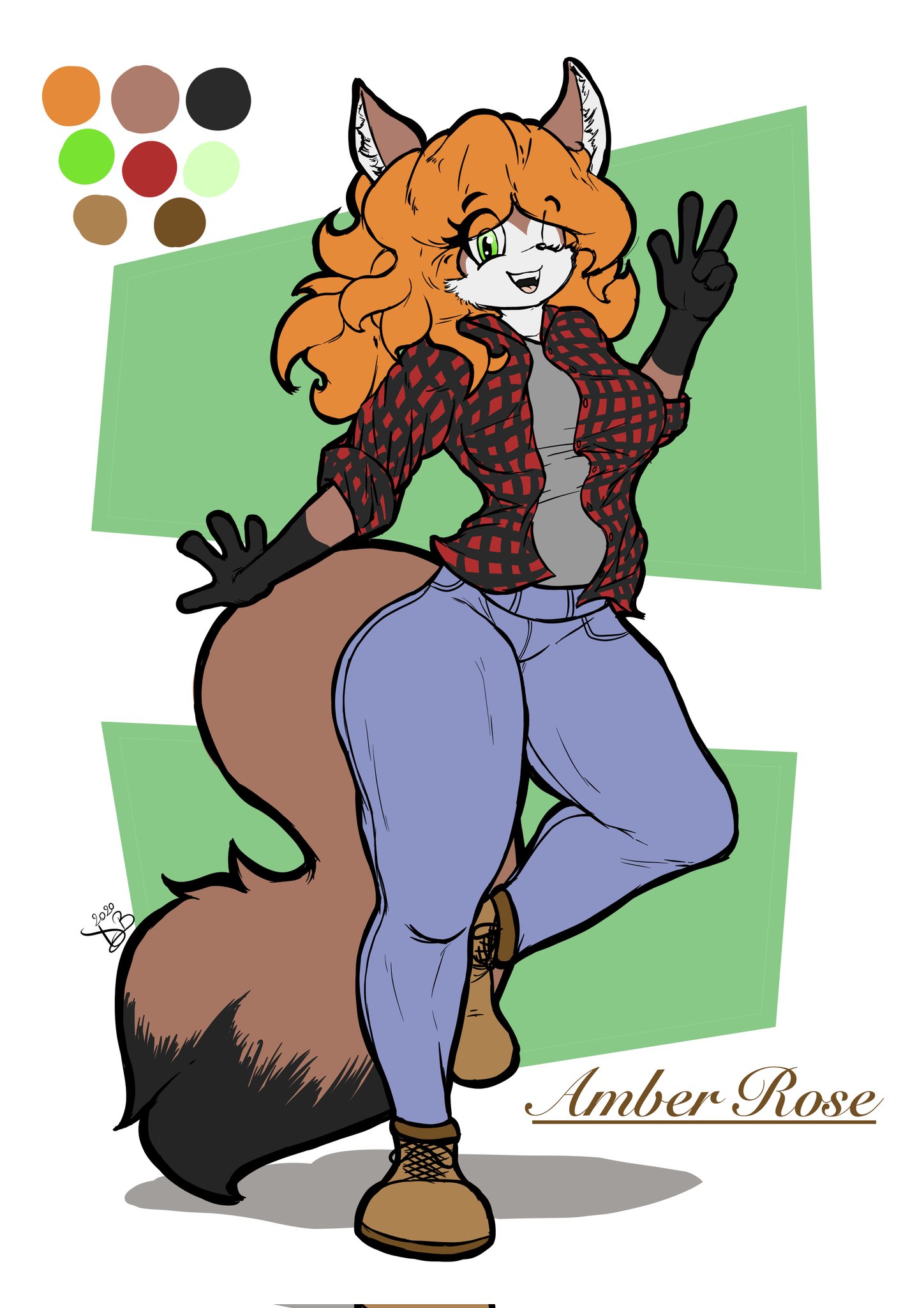 Shygogo On Twitter Ask Stuff About To My Ocs Got Amber The Fox