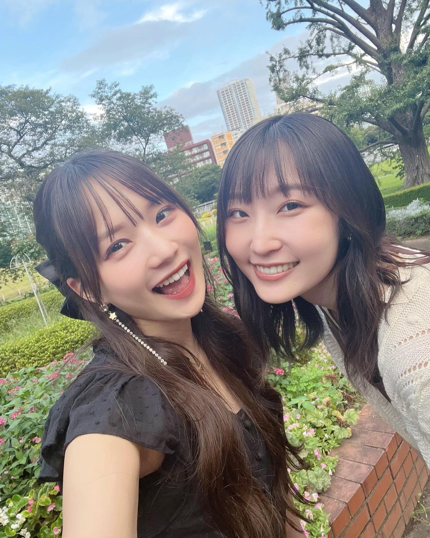 Ice Cream & My Jiggly (Ultimate Juice Ver.) on Twitter: "Inaba Manaka: 🌻🧡 ⁡ Met up with Rurucha ...