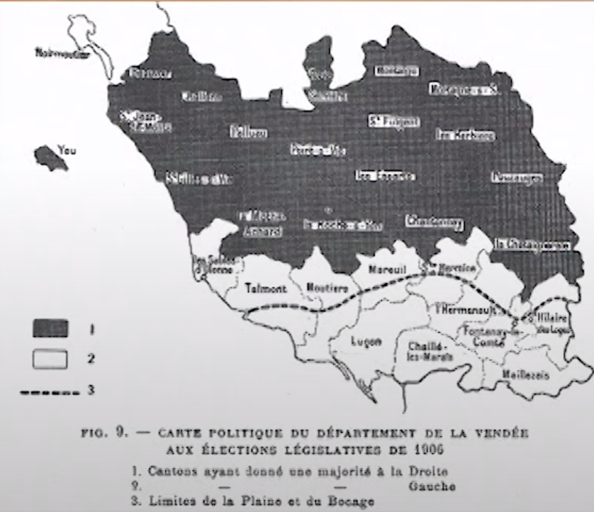 "Right-wing granite, left-wing limestone" André Siegfried's famously ...