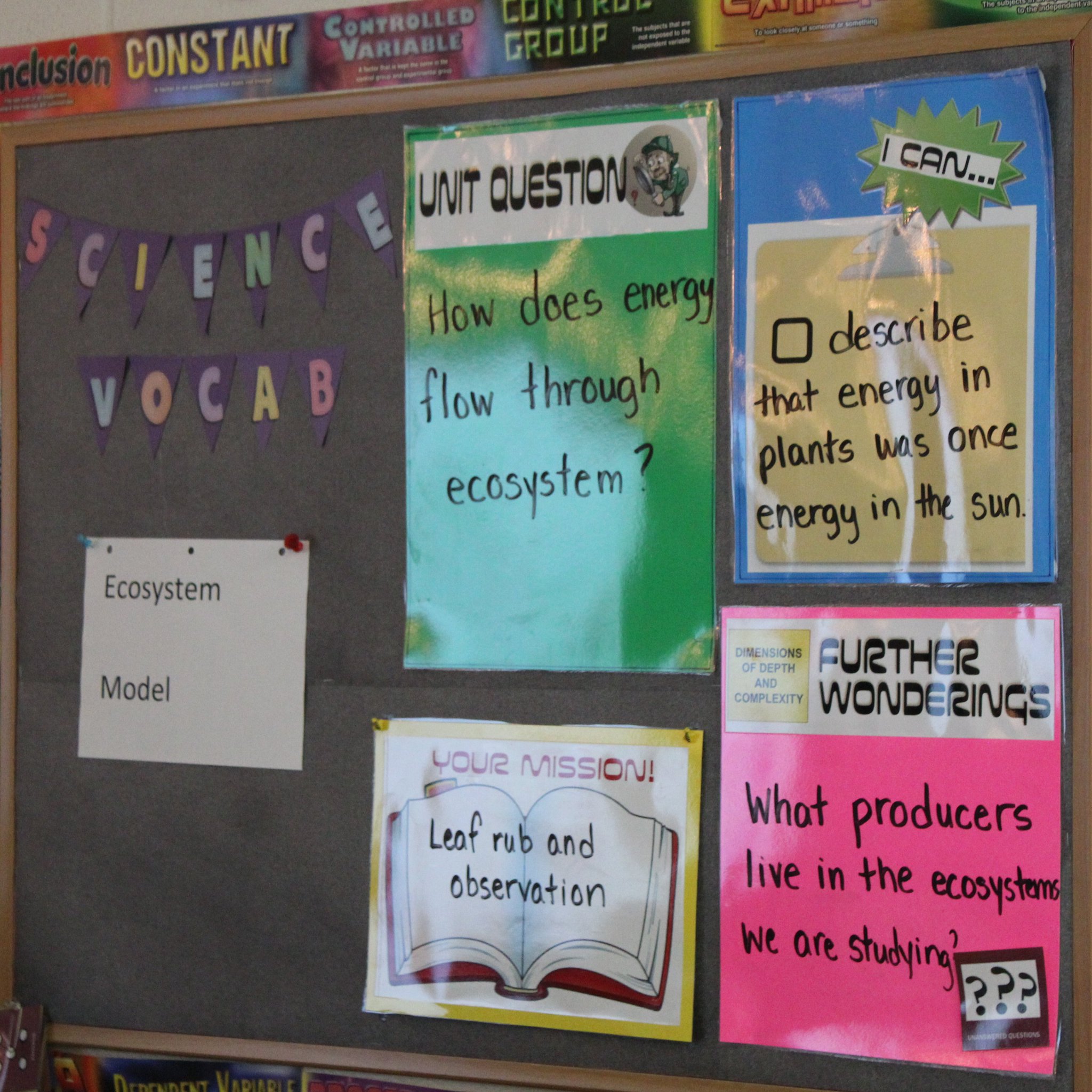 Davidsonville Elem. on Twitter: "Research complete - projects underway ...