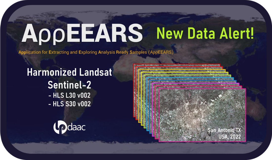 NASAEarthdata on Twitter: "Want Harmonized #Landsat #Sentinel-2 (HLS) data? Get it where and ...