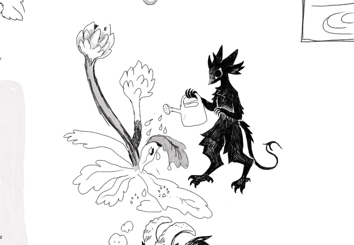 「coming up with little designs for embroidered caps 」eli spencer cfzの漫画